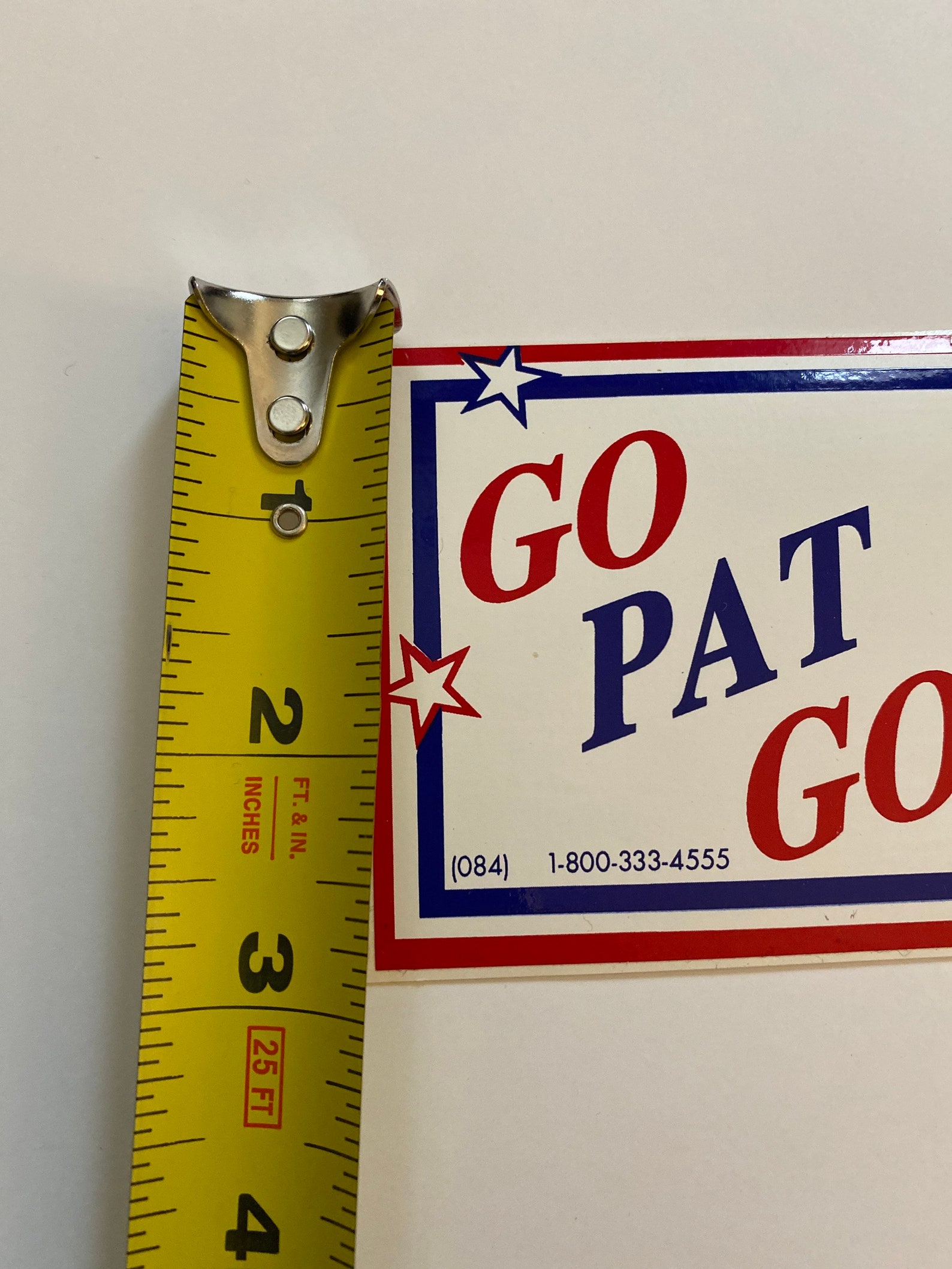 Vintage Pat Buchanan 1996 Political Campaign Sticker - Etsy