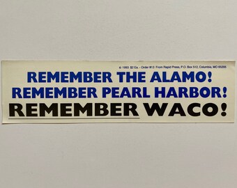 Waco Sticker - Etsy
