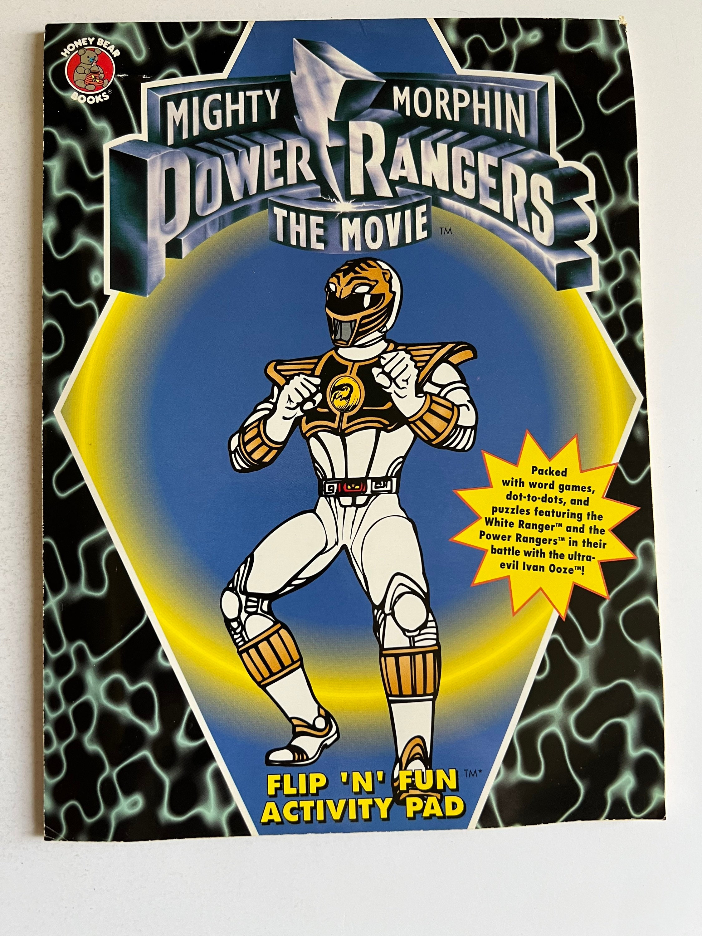 Vintage 1995 Mighty Morphin Power Rangers the Movie Activity and ...