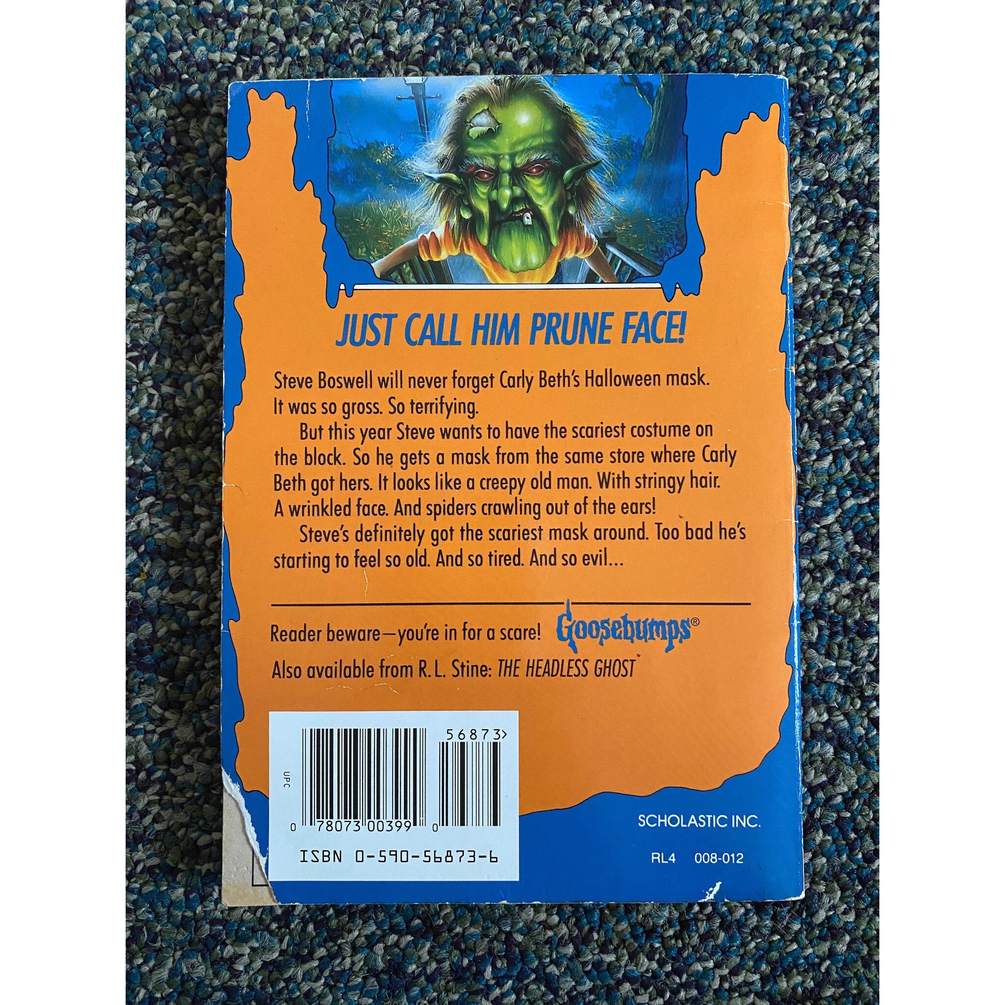 R.L. Stine Goosebumps 36 the Haunted Mask II Book - Etsy