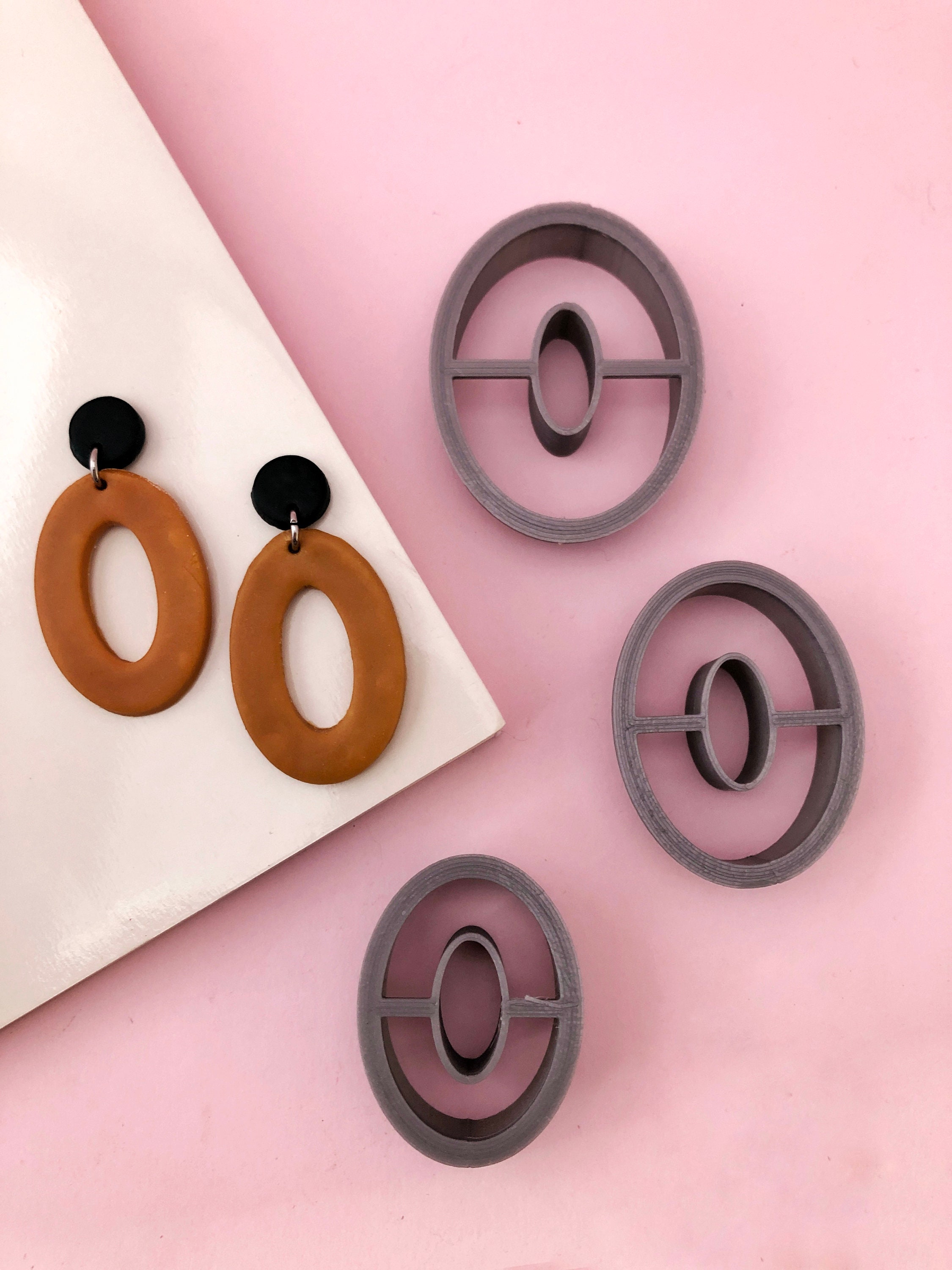 Oval Slotted Polymer Cutters Tools Ceramics & Pottery Cutting & Shaping ...