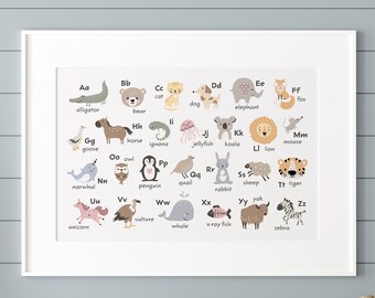 Horizontal Nursery Wall Art - Etsy