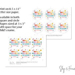 Last Day of School Printable Tags, Printable Classroom Gift Tags ...