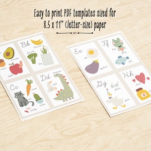 ABC Cards, Cursive Alphabet, Alphabet Cards Printable, Flash Cards ...