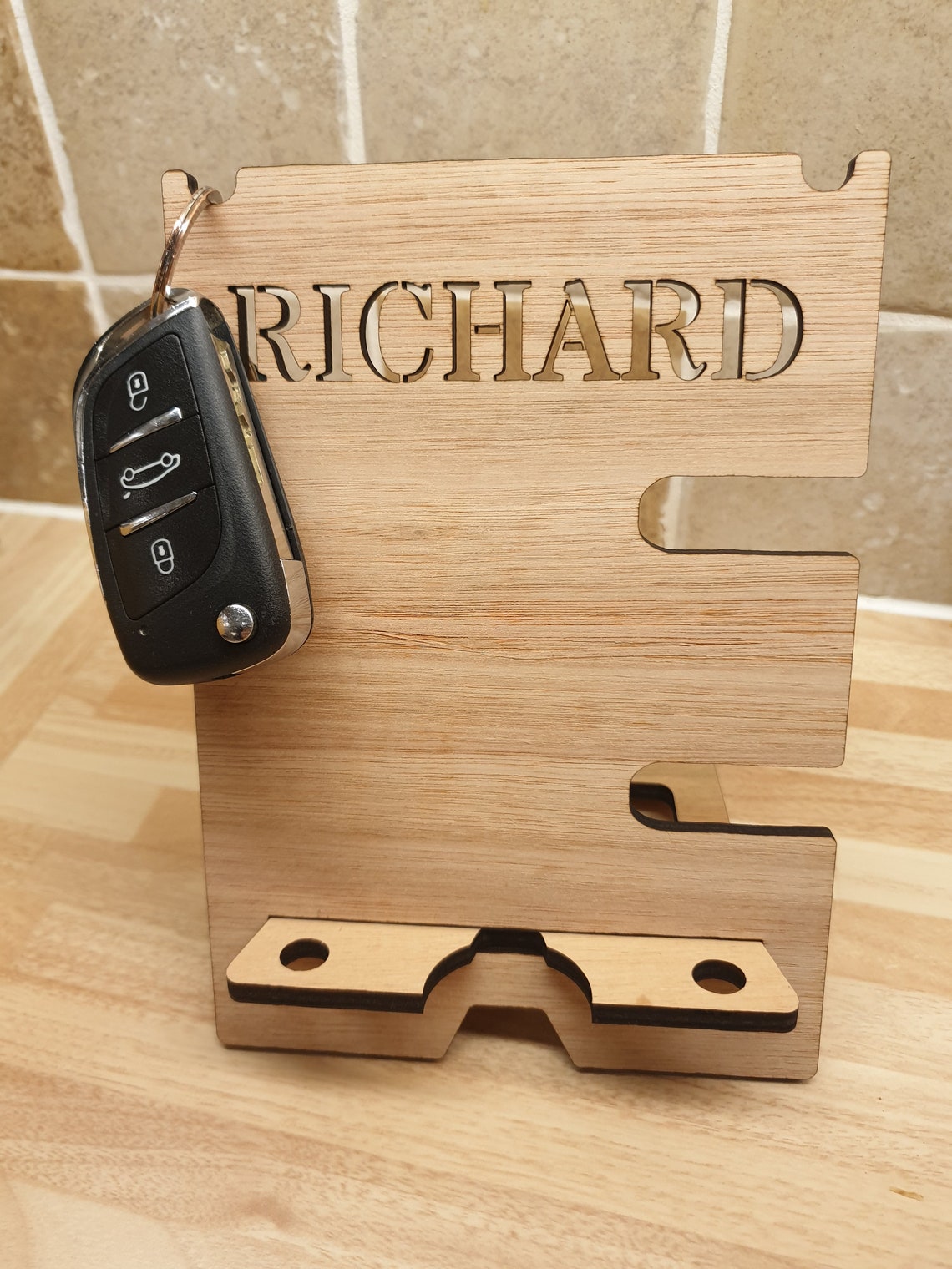 Mobile Phone Stand Docking Station With Air Pods Keys Watch - Etsy