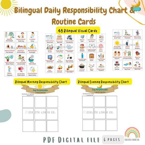 Visual Schedule - Etsy