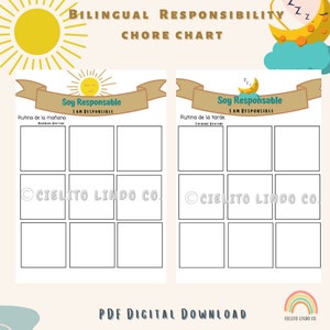 Bilingual Routine Visual Cards, Spanish Routine Cards, Bilingual Visual ...