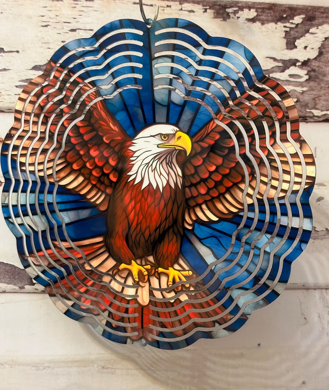 Eagle Wind Spinner Patriotic Wind Spinner Christmas Gift Wind Spinners ...