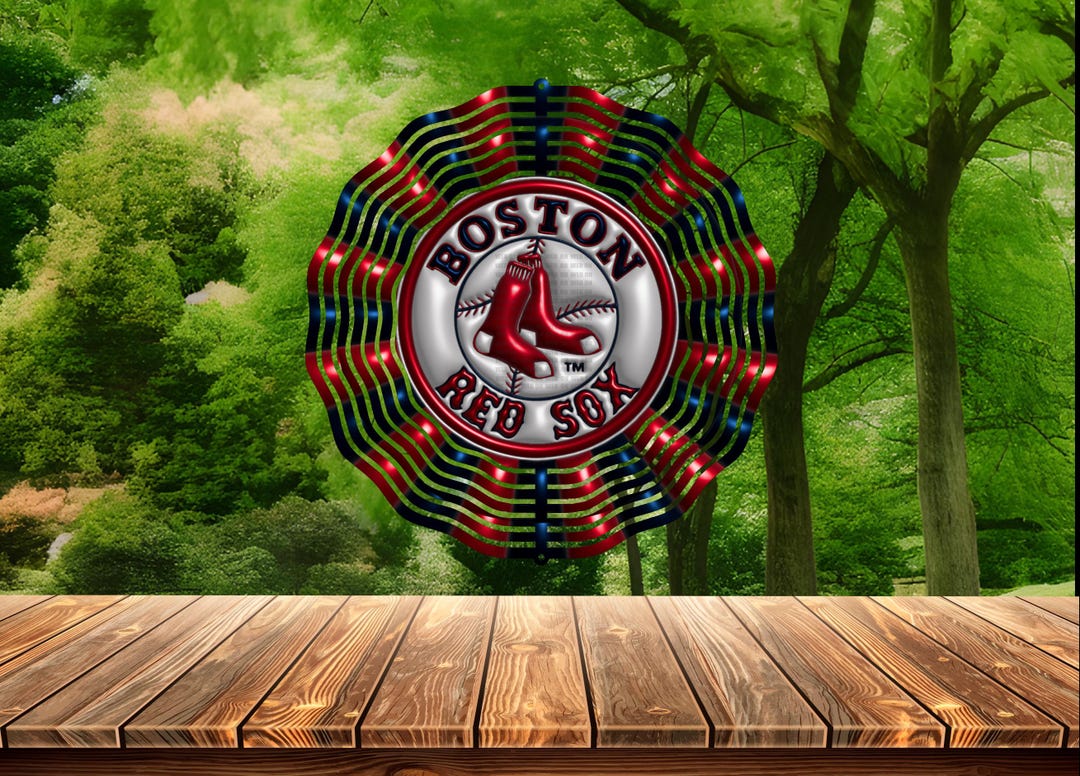 Boston Red Sox Wind Spinner MLB Wind Spinner Baseball Sublimation ...