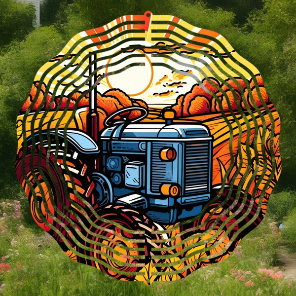 Tractor Wind Spinners - Etsy