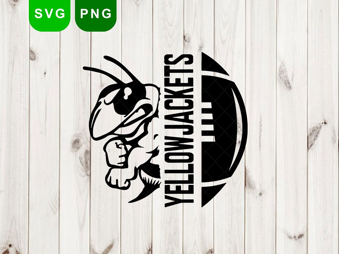 Yellowjackets Football, Football Svg, Football Mom, Digital Cutting ...