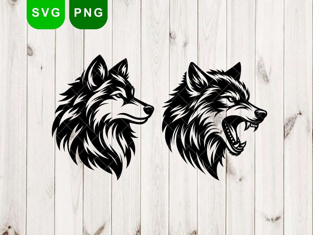 Wolf Face SVG File, Wolf Head Predator, Wolfs Svg, Wolf Clipart ...