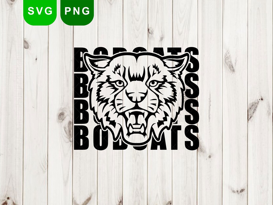 Bobcats SVG Digital Download, SVG Cut File, School Spirit Svg, SVG for ...