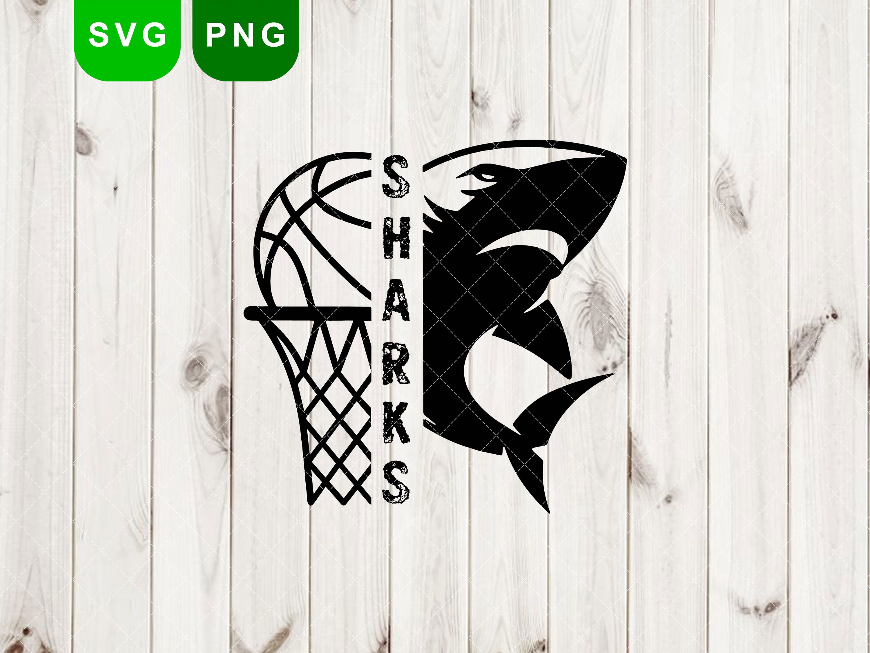 Sharks Basketball Svg,sharks Svg & Png, Shark Svg, Basketball Png ...