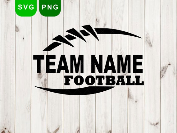 Football SVG PSD PNG Design Cutting Files for Silhouette - Etsy