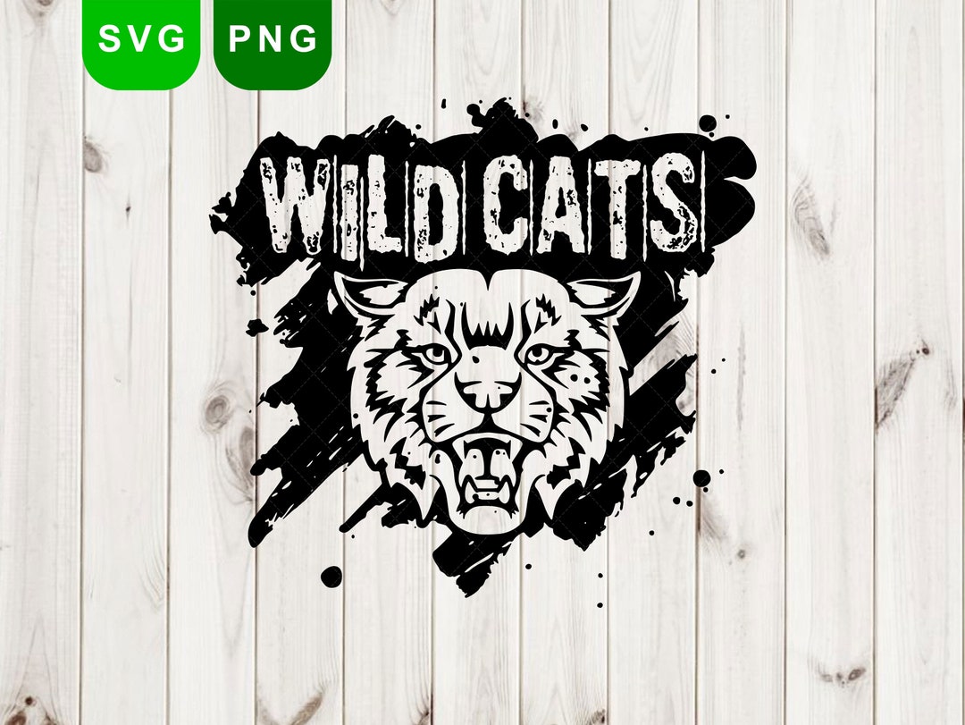 Wildcats Wildcat, Svg, Png Vinyl Cutter Ready, Design for T-shirt ...