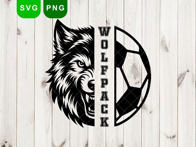Wolfs Soccer Svg, Wolfpacks Svg, Wolfs Svg & Png, Wolfs Mascot Svg, Cut ...