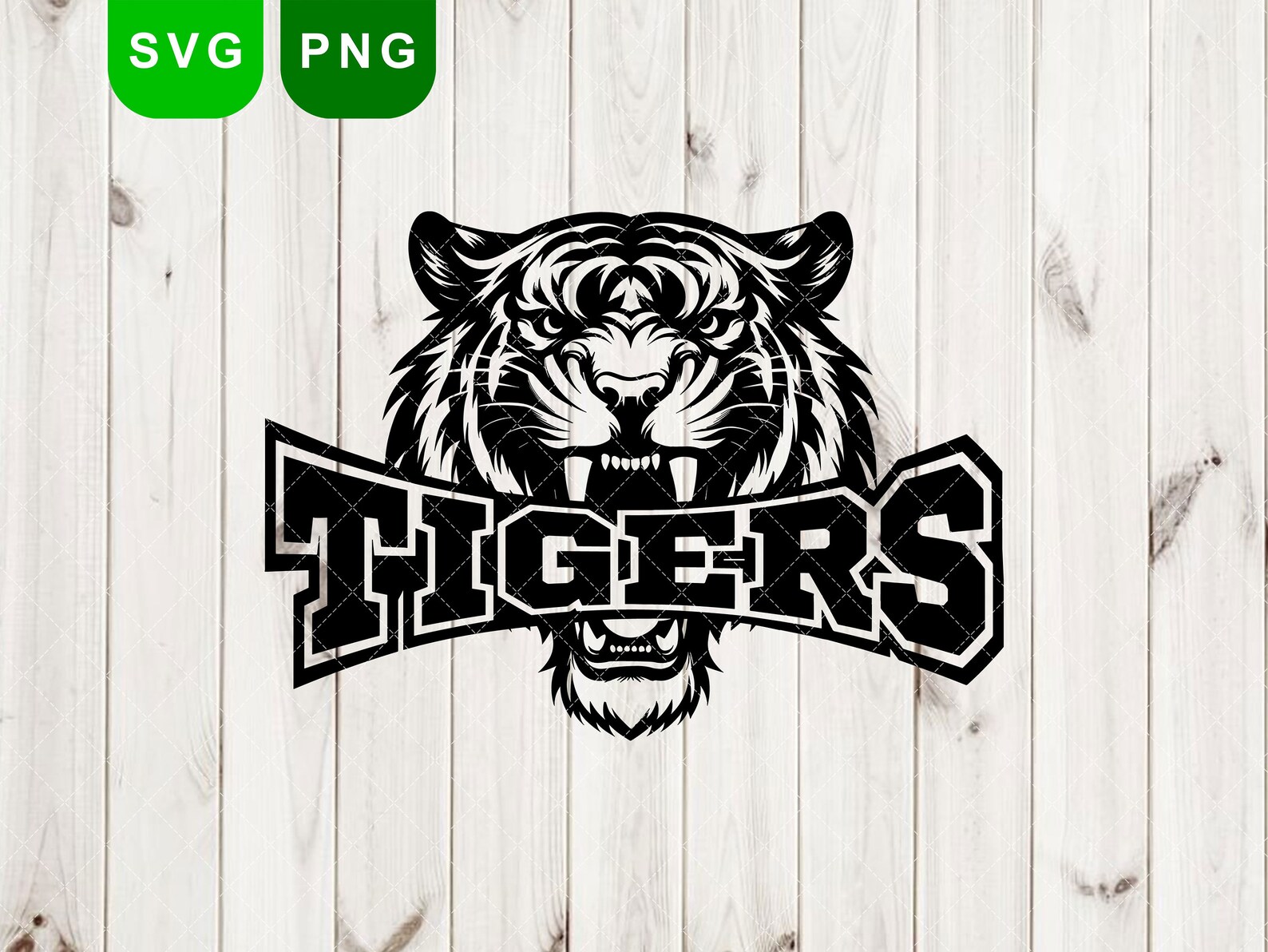 Tigers Svg & PNG, Tiger Svg, Tigers Png, Tiger Head Svg, Tiger Print, Tigers Mascot Svg, Cricut ...