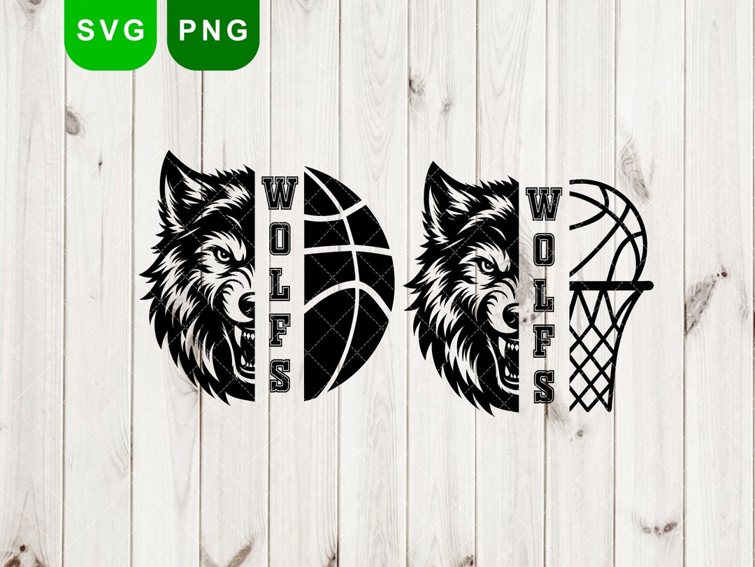 Wolfs Basketball Svg, Wolfs Svg & Png, Wolf Svg, Basketball Png, Wolfs ...