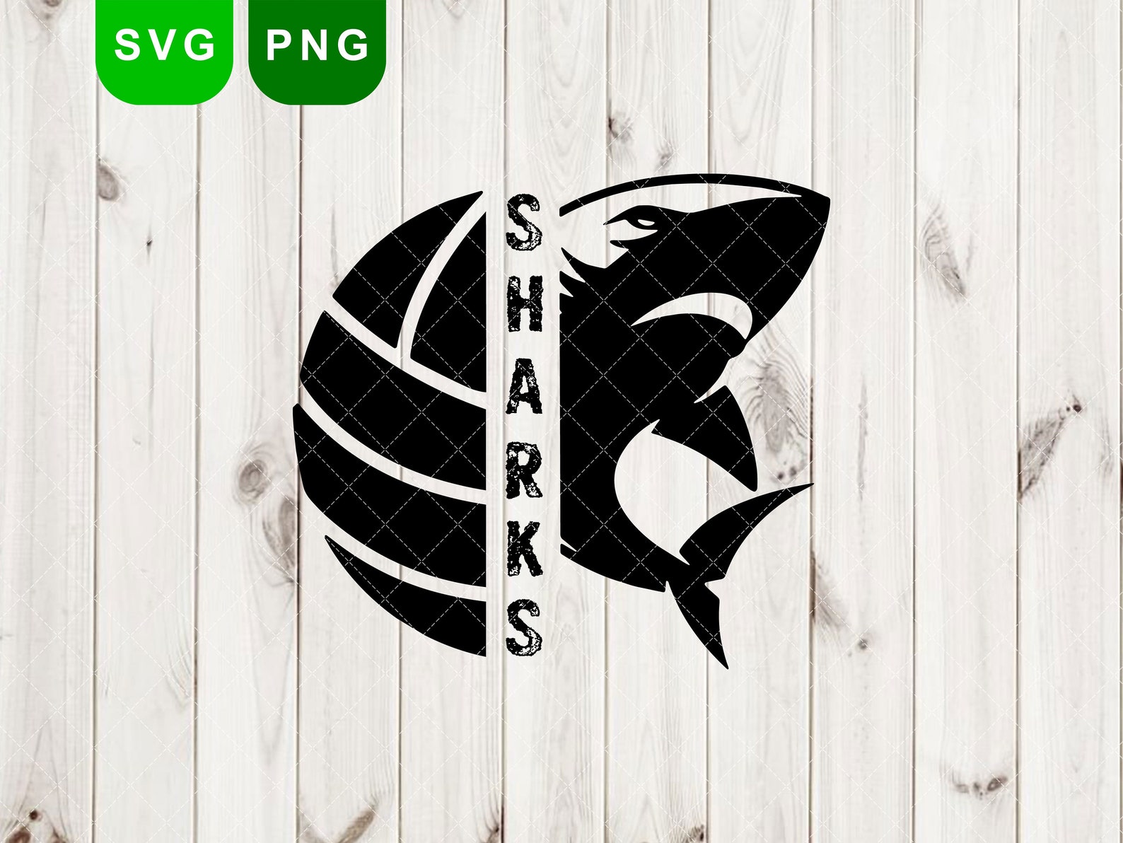Sharks Volleyball Svg, Sharks Svg & Png, Shark Svg, Volleyball Png ...