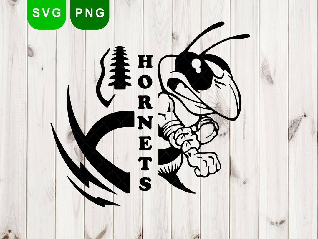 Hornets SVG, Football SVG, Hornets T-shirt Design, Silhouette Cut Files ...