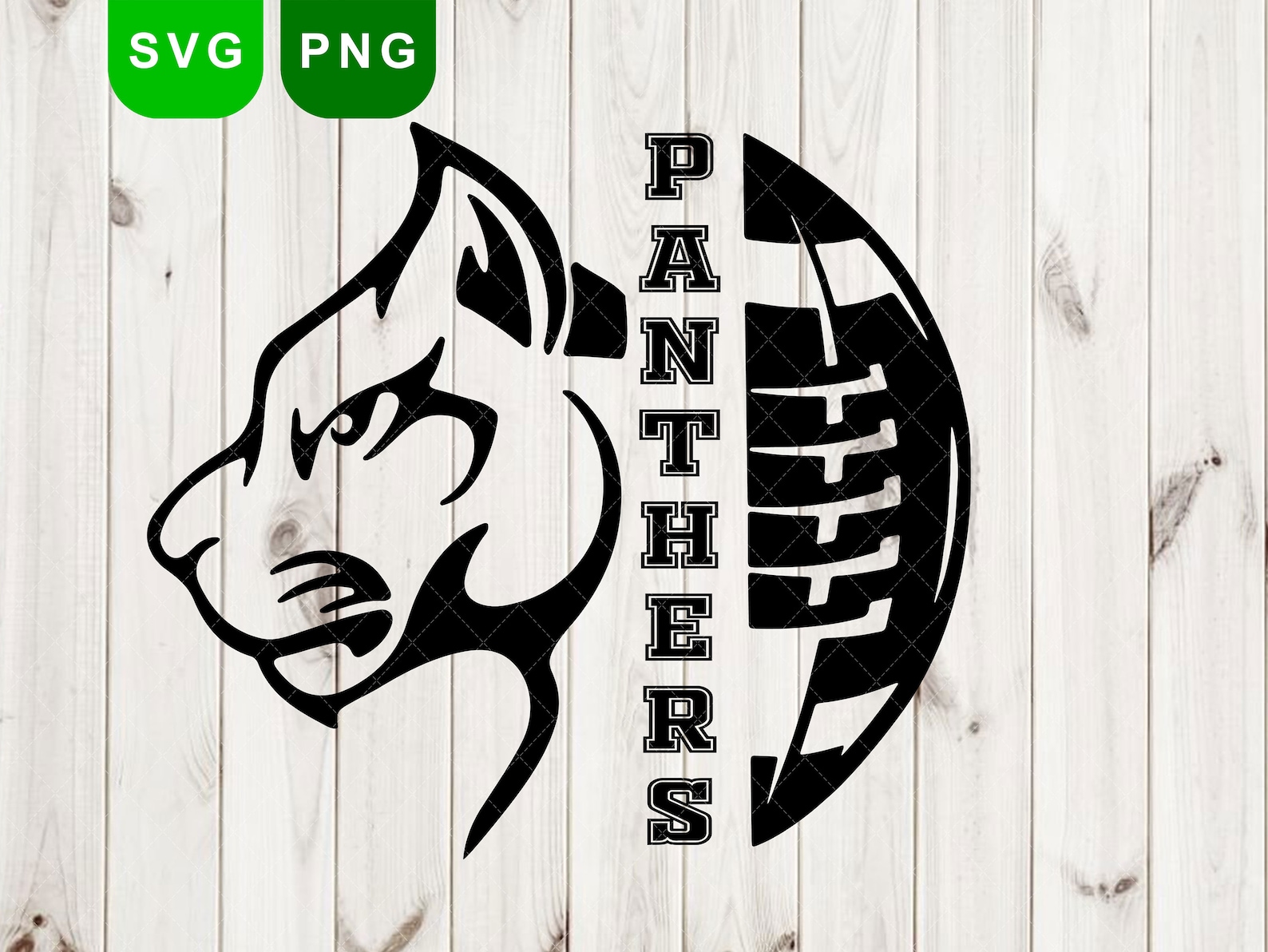 Panthers SVG, Panther Svg, Football SVG, School Spirit Shirt, Digital ...