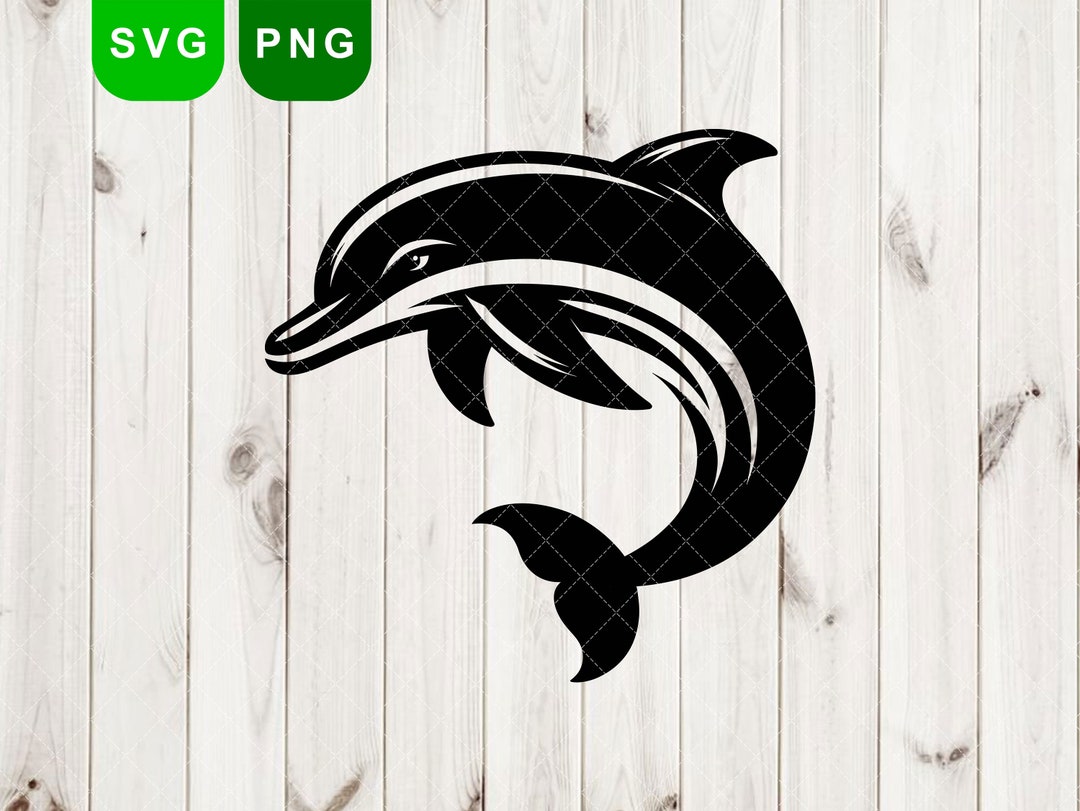 Delfin svg, Delfine svg & PNG, digitale Datei, Delfin Maskottchen svg ...
