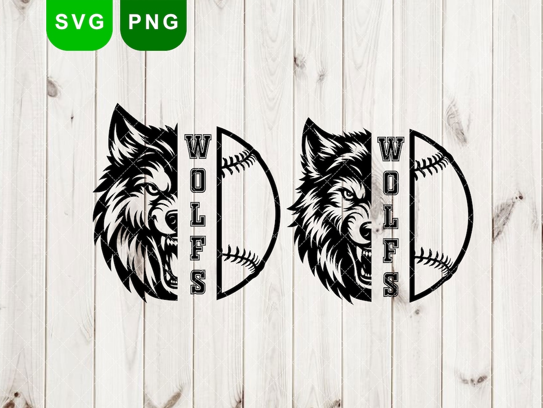 Wolfs Baseball Svg, Wolfs Svg & Png, Wolf Svg, Wolfs School Svg Sports ...