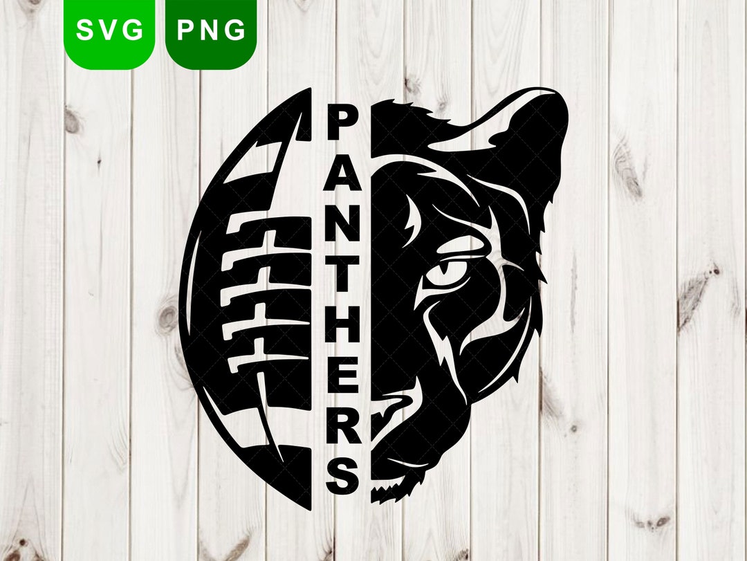 Panthers SVG, Football SVG, Panthers Football T-shirt Design, Football ...