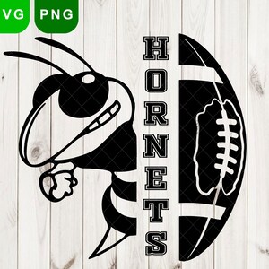 Hornet Svg Hornets Svg Football Svg/png Hornet Mascot - Etsy