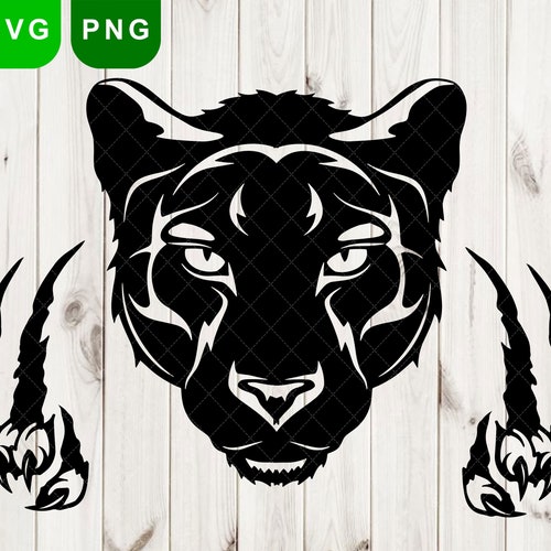 Panther Svg - Etsy