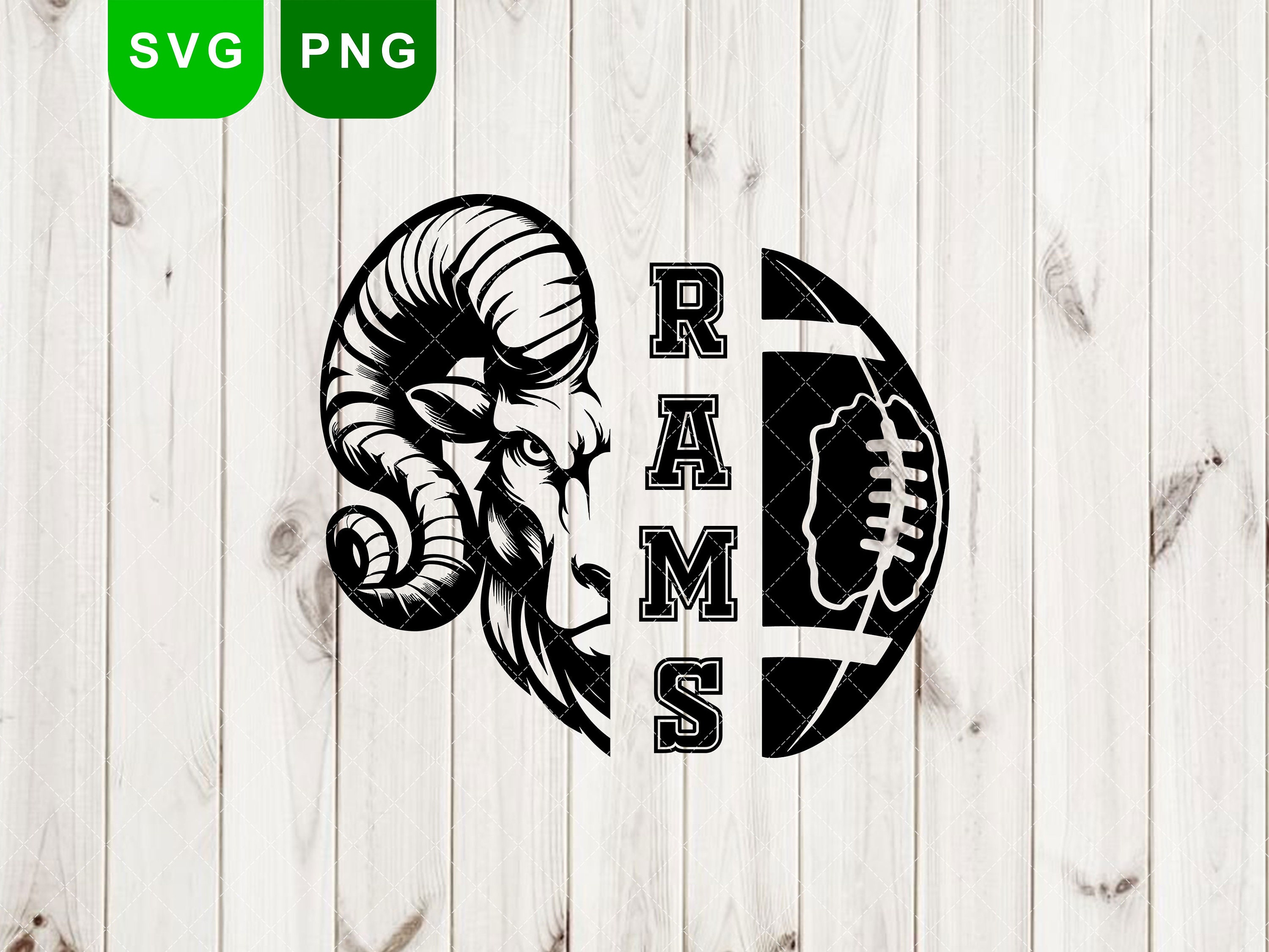 Rams Bundle Svg & Png, Rams Svg, Ram Svg, Rams Baseball Svg , Rams ...