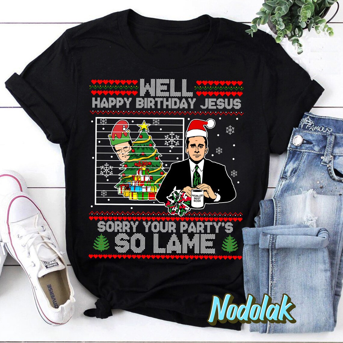 Michael Scott Well Happy Birthday Jesus Sorry Your Partys so - Etsy