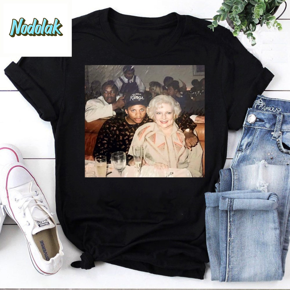 Eazy E Betty White Vintage T-Shirt, Eazy E Rapper Shirt, Eazy E Shirt ...