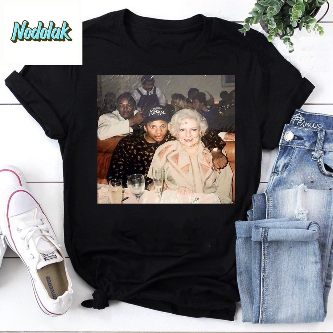 Eazy E Betty White Vintage T-shirt, Eazy E Rapper Shirt, Eazy E Shirt ...