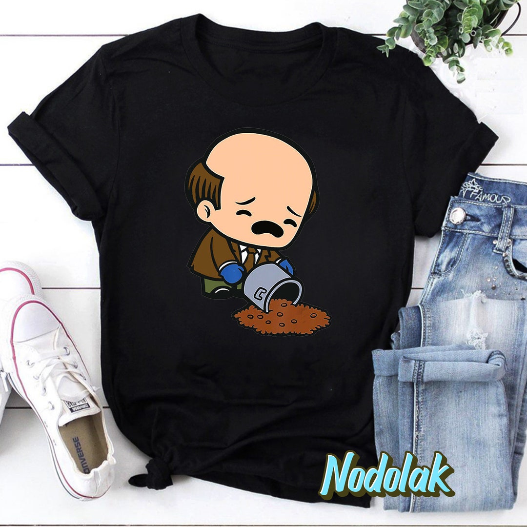 Kevin Spilling Chili Shirt Kevin Malone Chili Office Funny TV Series T ...