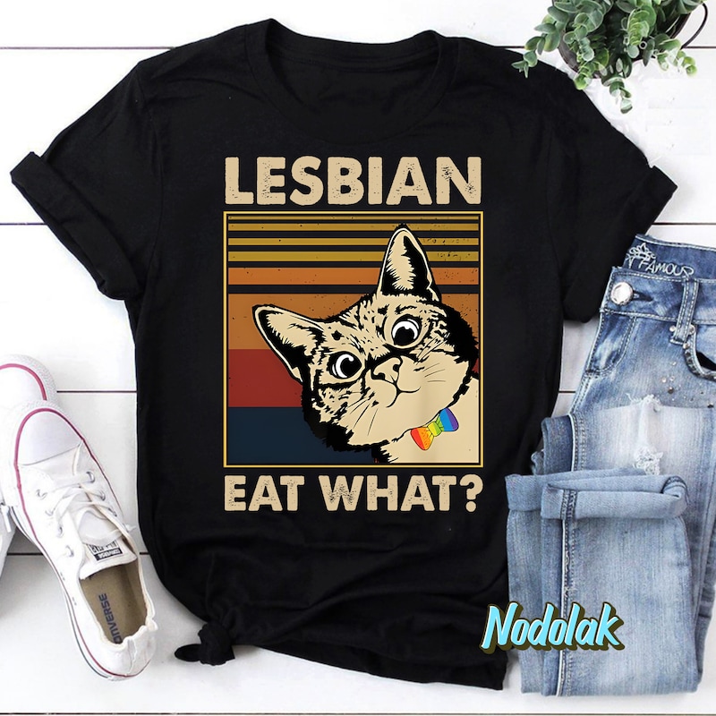 Lesbian Eat What Tshirt Etsy