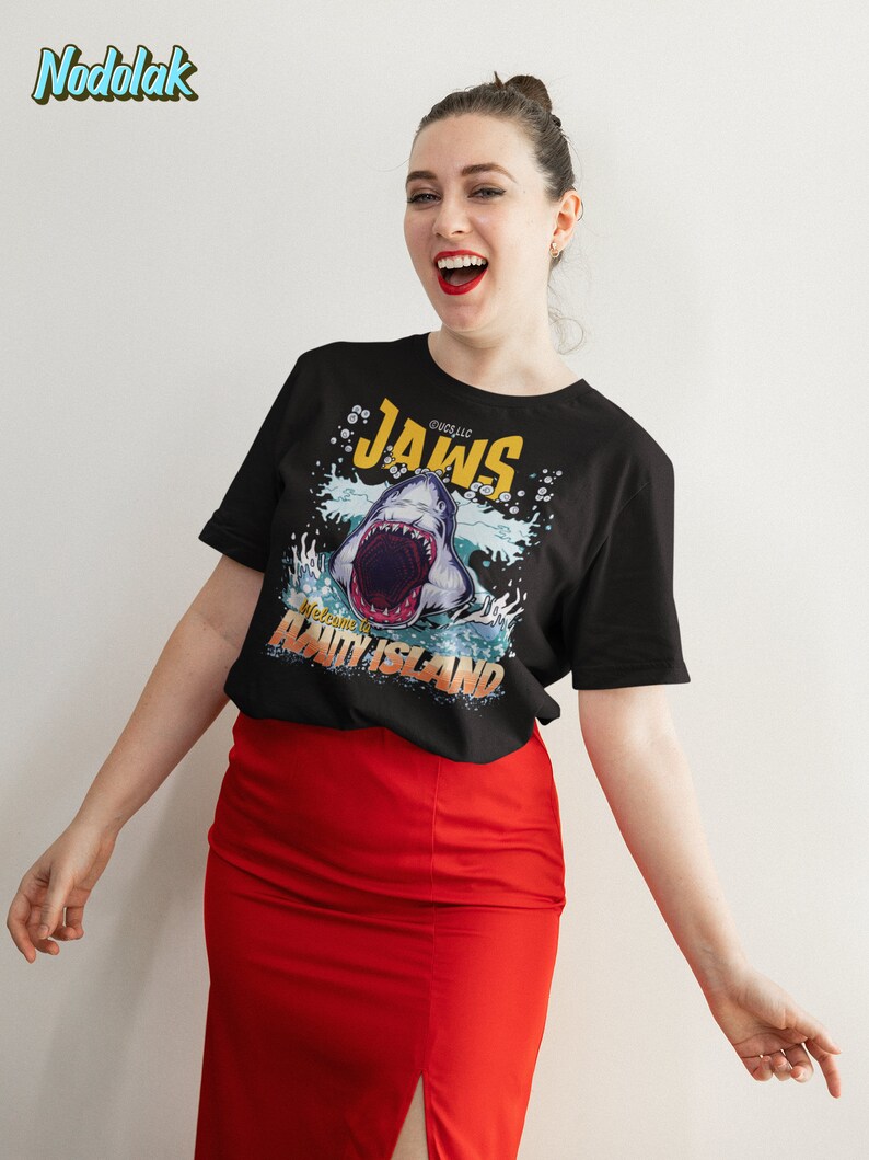 Jaws Fan Art Welcome to Amity Island Quints Shark Fishing - Etsy