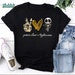 Jack Skellington Peace Love Nightmare Vintage T-shirt, the Night Before ...