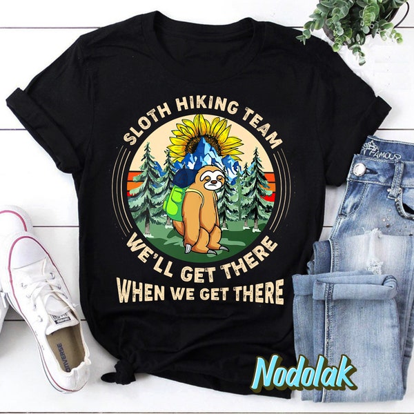 Sloth Hiking Team - Etsy