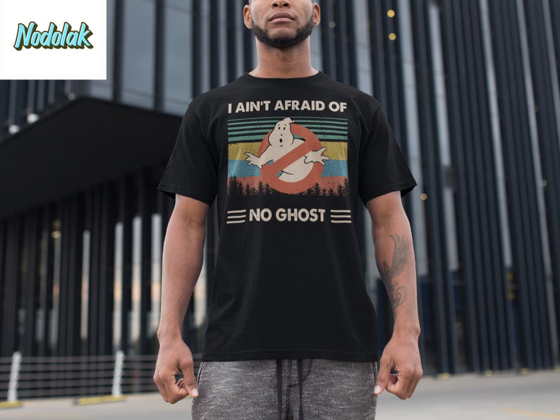 Ghostbusters I Aint Afraid of No Ghost Vintage T-shirt - Etsy