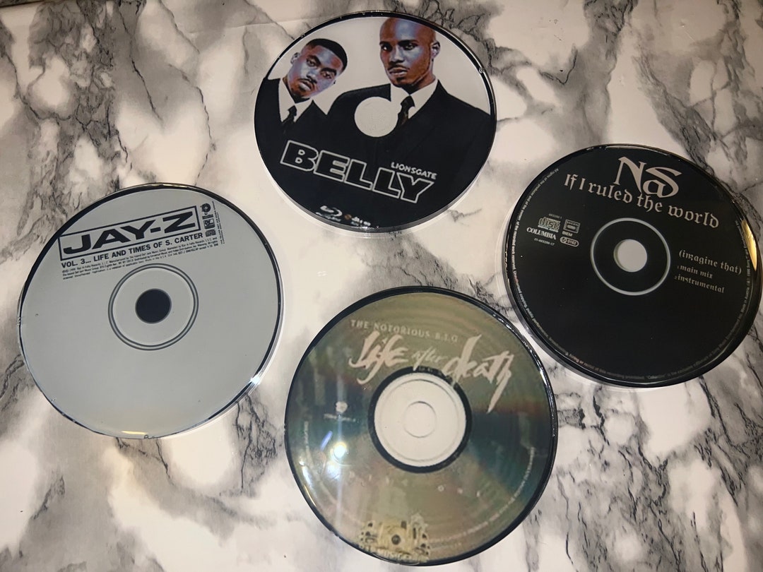 Coasters Cd / DVD Inspired. - Etsy