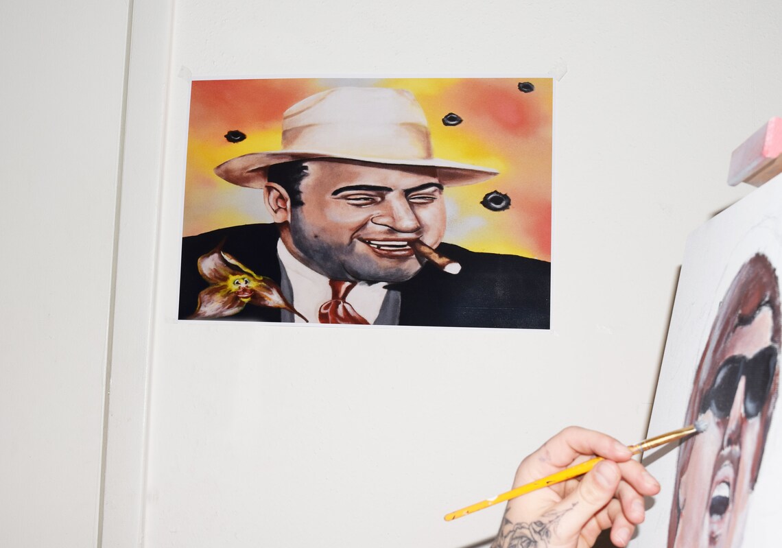 Al Capone, LARGE, American Gangster Poster. Great Decor for Apartments ...