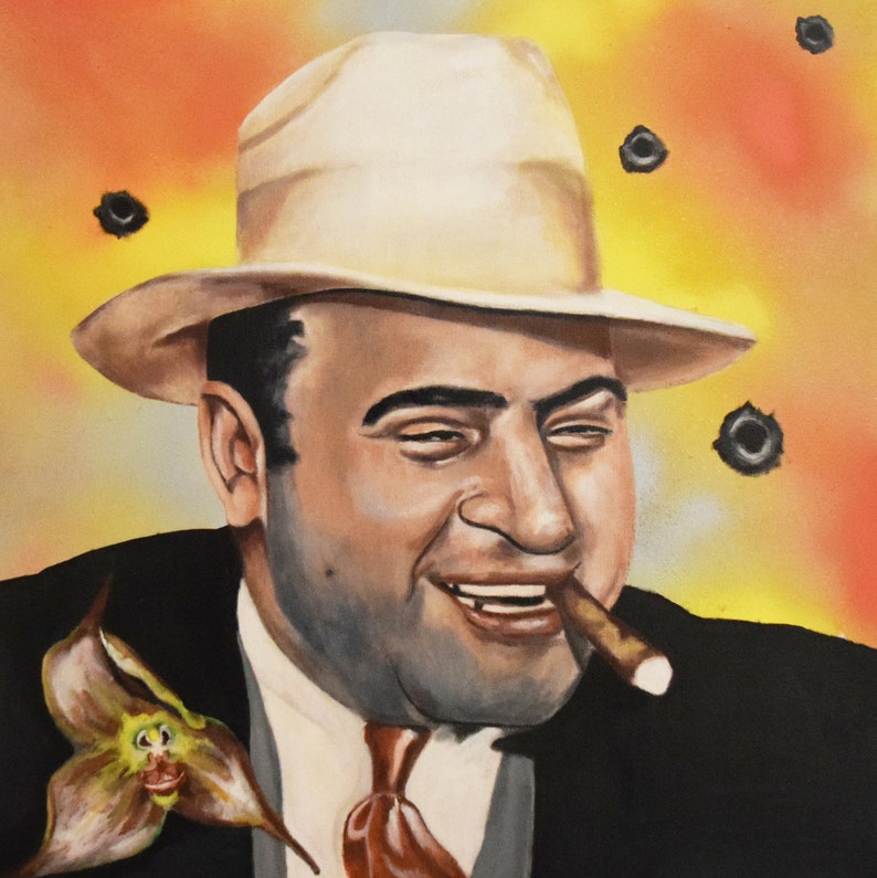 Al Capone, LARGE, American Gangster Poster. Great Decor for Apartments ...