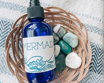 Mermaid Hair Label | Etsy