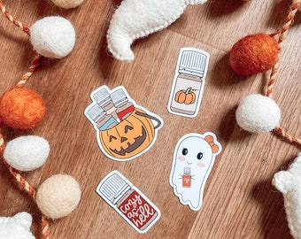 Halloween Happy Mail Stickers - Etsy