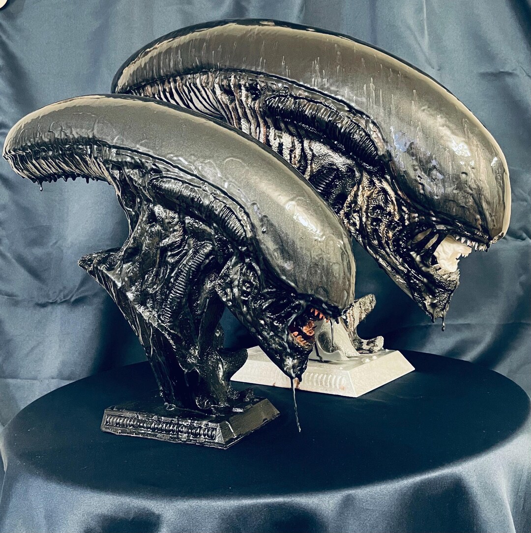 Alien Xenomorph Bust (alien Inspired) (DIY KITS Available) - Etsy