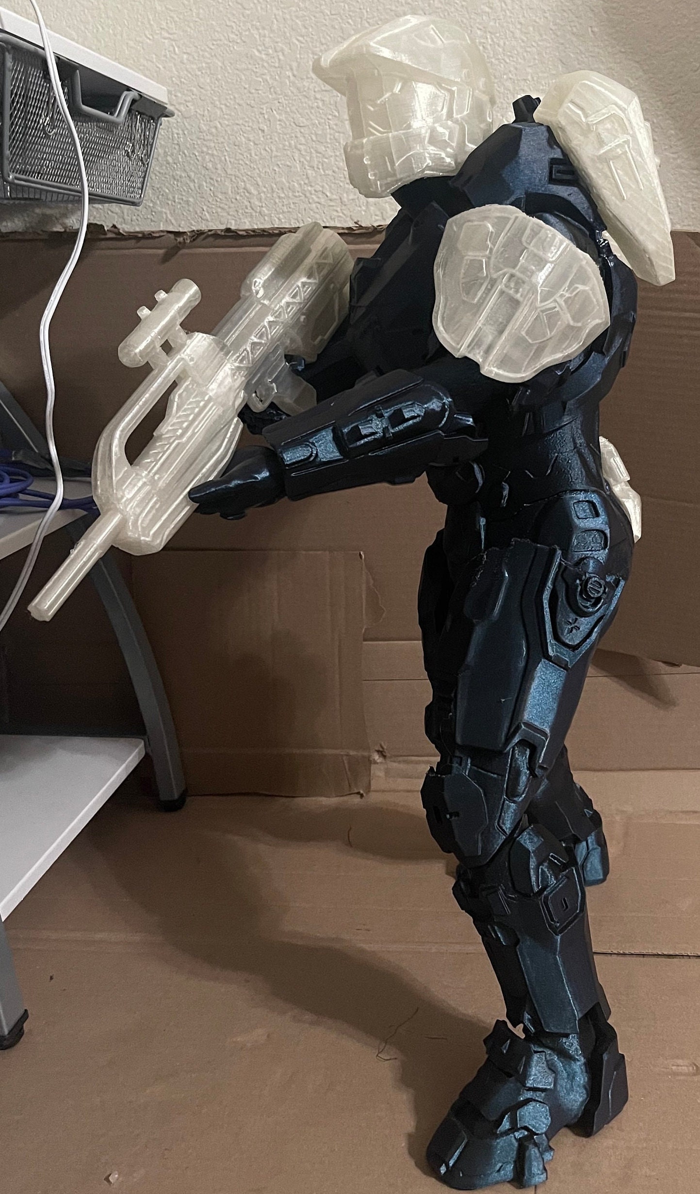 HALO Master Chief Inspired Statue (LARGE SCALE) - Etsy