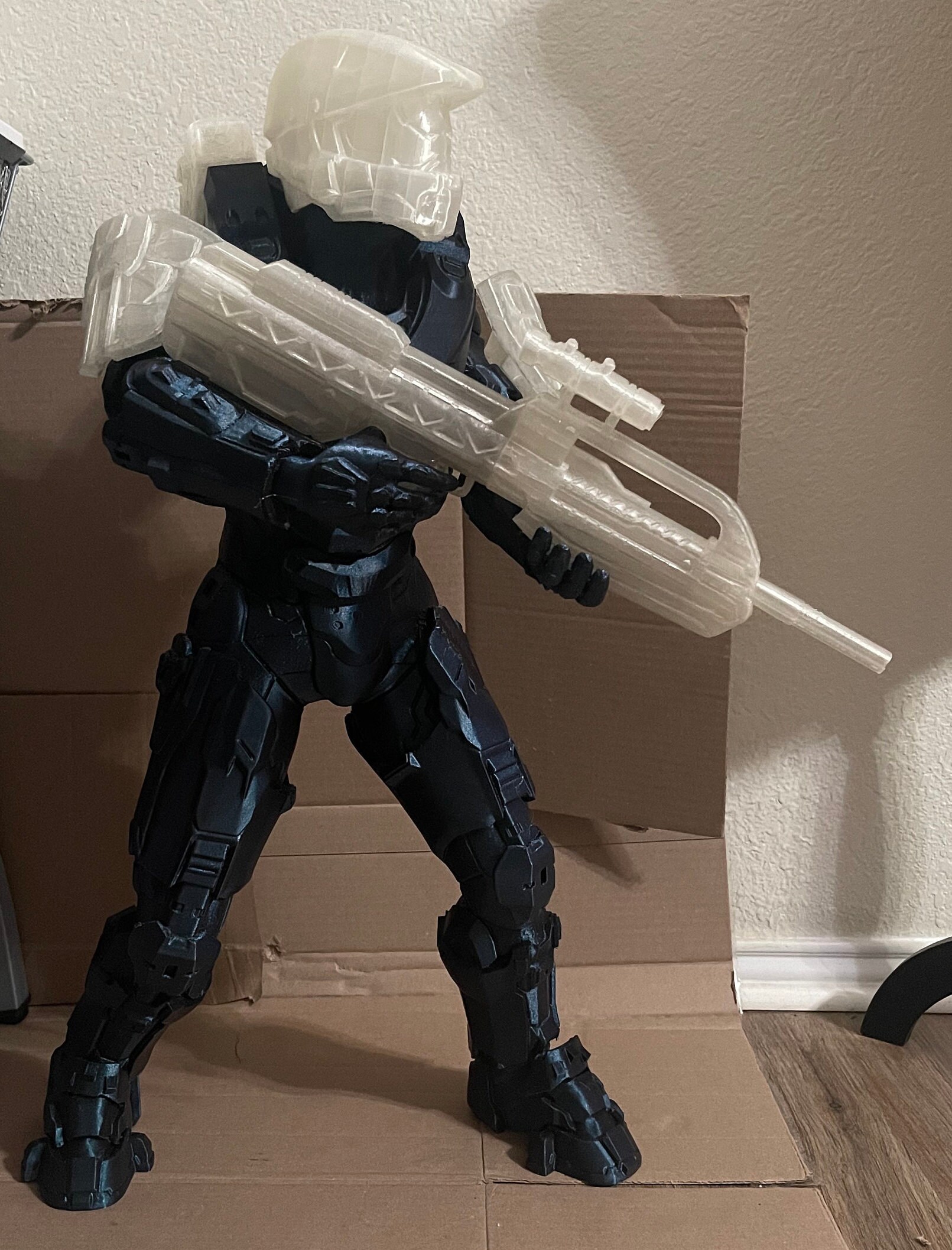 HALO Master Chief Inspired Statue (LARGE SCALE) - Etsy