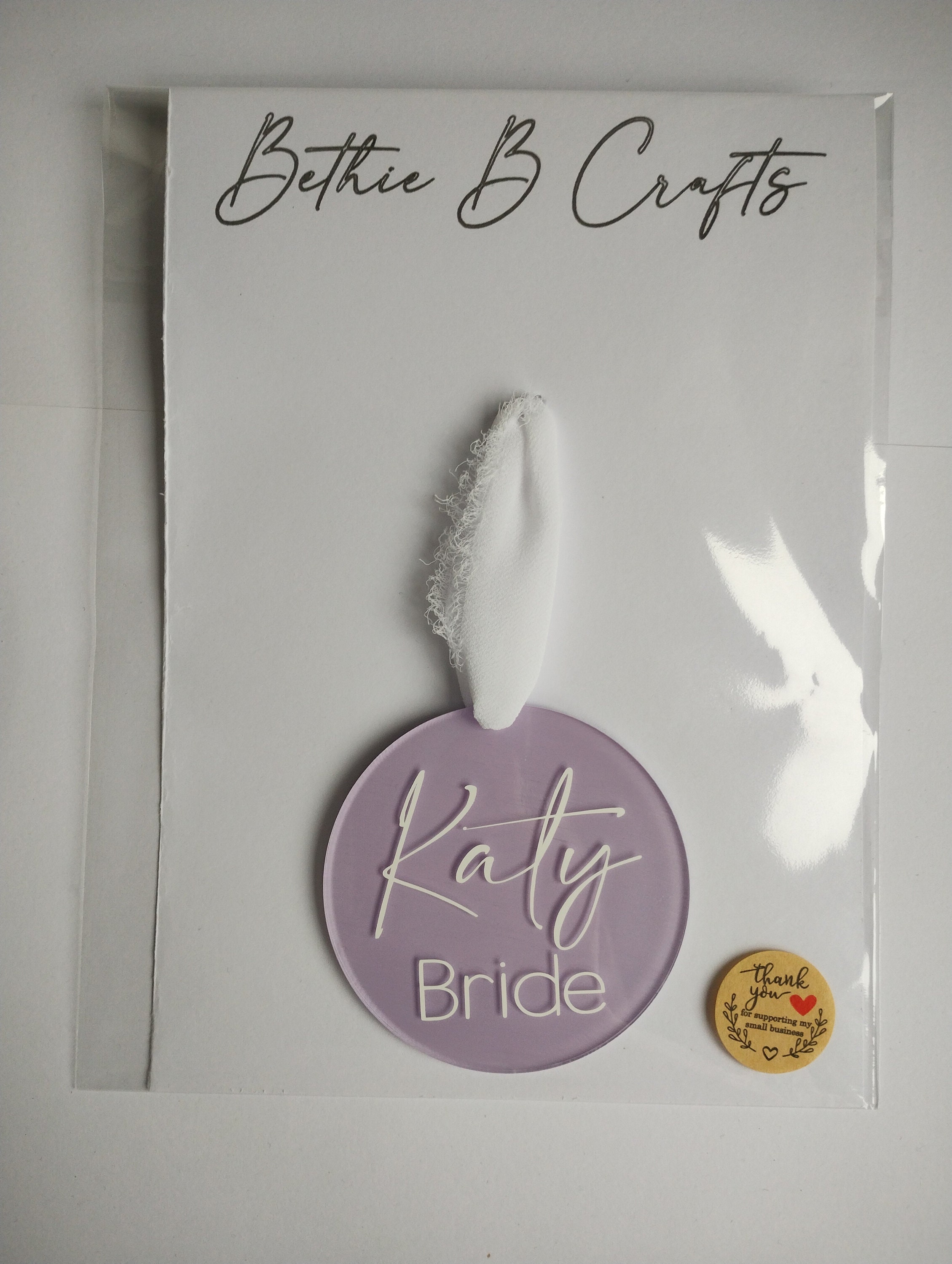 Personalised Acrylic Disc Wedding Dress Hanger Name Tags - Etsy